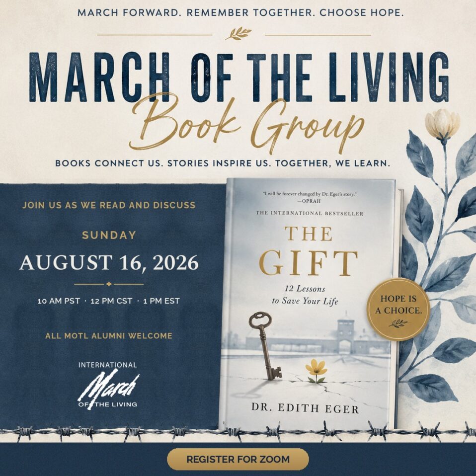 March of the Living Book Group – Session 1: The Gift of Life by Edith ...